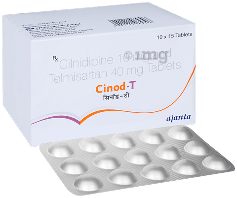 Buy Cinod-T 10/40 Tablet Online: View Uses, Side Effects, Price ...