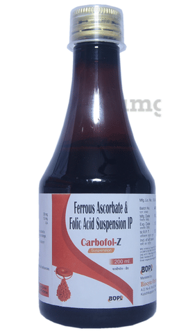 Buy Carbofol-Z Oral Suspension Online: View Uses, Side Effects, Price ...