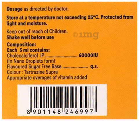 Ergocalciferol Oral Solution, USP 200 Mcg (8,000 USP Units), 43% OFF