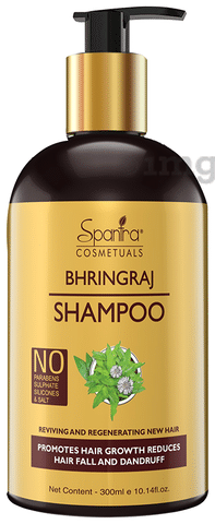 Spantra Bhringraj Shampoo Buy pump bottle of 300.0 ml Shampoo at in India 1mg