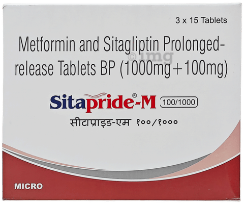 Buy Sitapride-M 100/1000 Tablet PR Online: View Uses, Side Effects ...