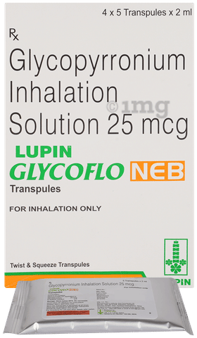 Buy Glycoflo Neb 25mcg/2ml Transpules Online: View Uses, Side Effects ...