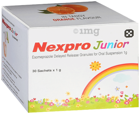 Buy NexPRO Junior Granules for Oral Suspension Online: View Uses, Side ...