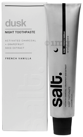 Salt. Dusk Night Toothpaste French Vanilla: Buy tube of 100.0 gm ...