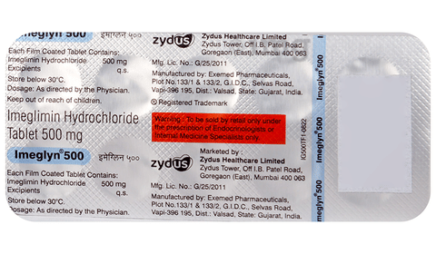 Buy IMEglyn 500 Tablet Online: View Uses, Side Effects, Price ...