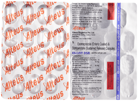 Buy Esofit D 30mg/40mg Capsule SR Online: View Uses, Side Effects ...