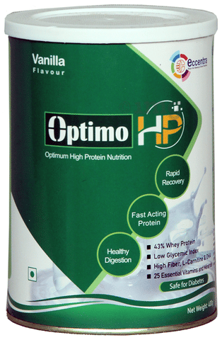 Optimo HP Powder Vanilla: Buy Tin of 400.0 gm Powder at best price in ...
