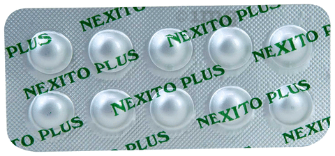Nexito Plus Tablet View Uses Side Effects Price and Substitutes 1mg