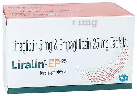 Buy Liralin-EP 25 Tablet Online: View Uses, Side Effects, Price ...