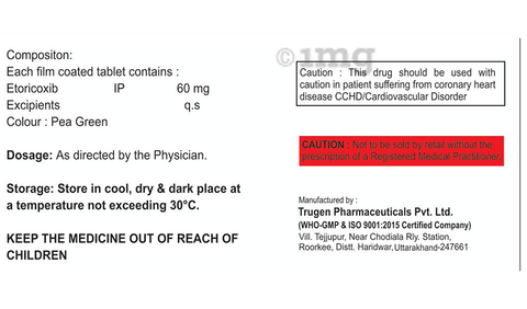 Buy Eroxia 60 Tablet Online: View Uses, Side Effects, Price ...