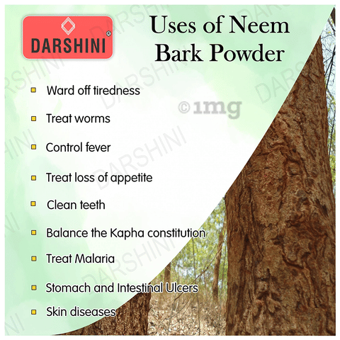 neem tree trunk uses