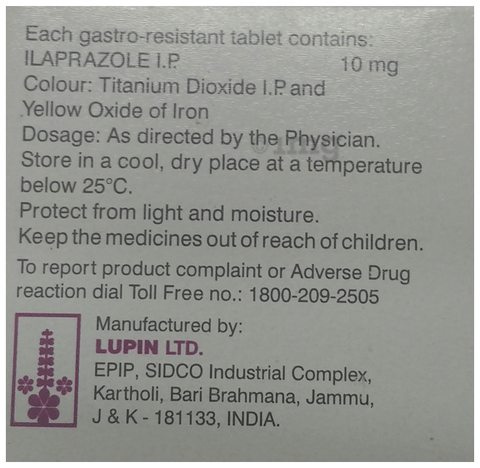 Buy Lupila 10 Tablet Online: View Uses, Side Effects, Price ...