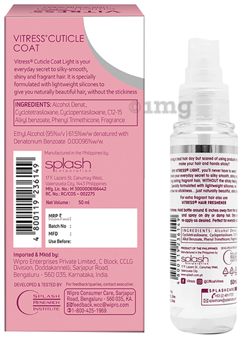 Vitress Logo Vitress Hair Freshener Floral Bloom: Buy Pump Bottle Of