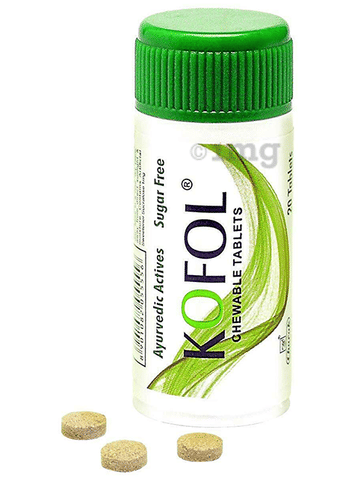 Charak Ayurvedic Actives Kofol Chewable Tablet: Buy bottle of 60.0 ...