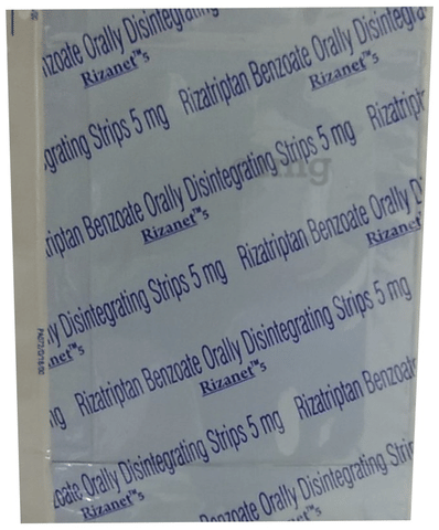 Buy Rizanet 5 Orally Disintegrating Strip Online: View Uses, Side ...