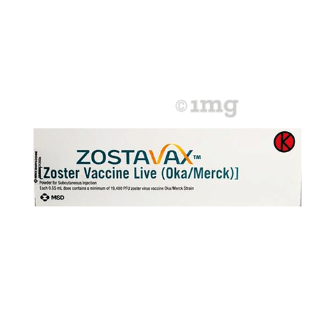 Zostavax Live Vaccine