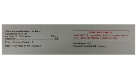 Cefoxim 500 Tablet: View Uses, Side Effects, Price and Substitutes | 1mg