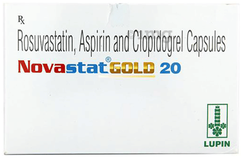 Buy Novastat Gold 20 Capsule Online: View Uses, Side Effects, Price ...