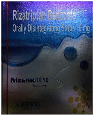 Buy Rizamelt 10 Disintegrating Strip Online: View Uses, Side Effects ...