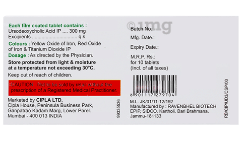 Buy Livetone UD 300mg Tablet Online: View Uses, Side Effects, Price ...