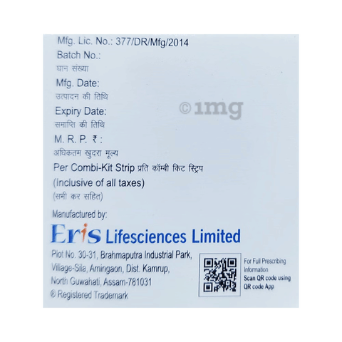 Buy Zayo Trio 10mg +2.5mg +50mg Tablet Combikit Online: View Uses, Side ...