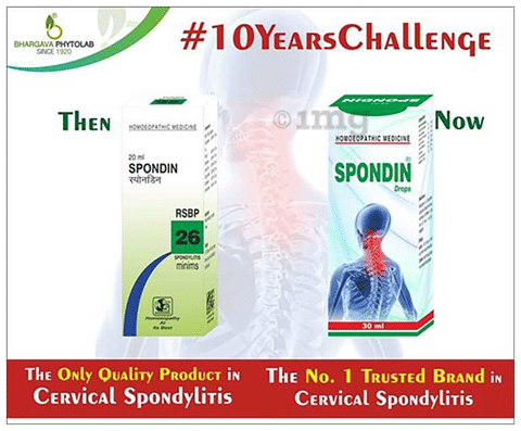 Bhargava Spondin Drop | For Pain Relief from Neck & Shoulder: Buy ...