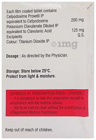 Buy Xop-CV 325 Tablet Online: View Uses, Side Effects, Price ...