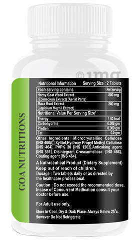 epimedium extract tablets