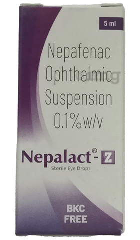 Buy Nepalact-Z Sterile Eye Drops Online: View Uses, Side Effects, Price ...