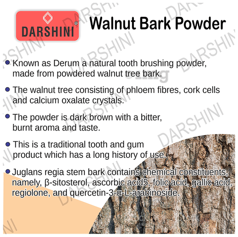 walnut tree bark for teeth