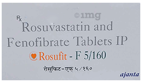 Buy Rosufit-F 5/160 Tablet Online: View Uses, Side Effects, Price ...