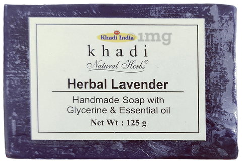 Khadi Natural Herbs Lavender Soap for Deep Cleansing & Fresh Skin: Buy ...