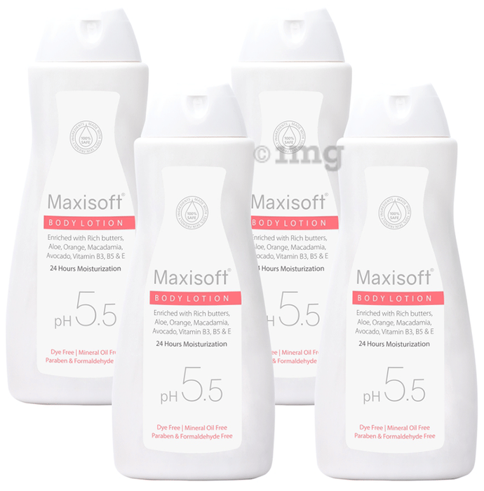Maxisoft Body Lotion (200ml Each): Buy combo pack of 4.0 bottles at ...