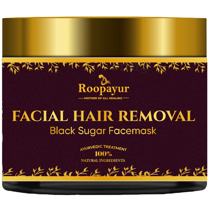 Roopayur Facial Hair Removal Mask: Buy jar of 50.0 gm Face Mask at best ...