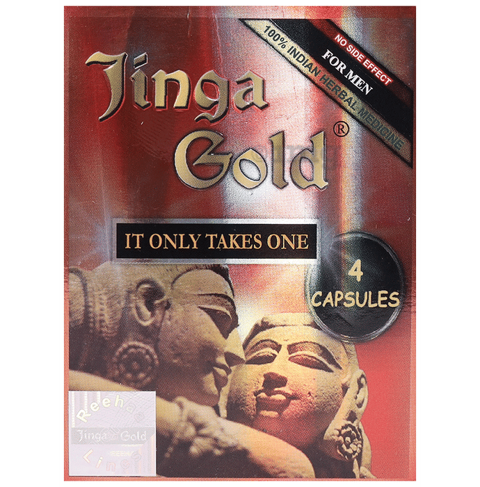 Jinga Gold Capsule (4 Each): Buy combo pack of 4.0 strips at best price ...
