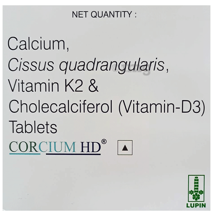 Corcium HD Tablet: Buy strip of 15.0 tablets at best price in India | 1mg