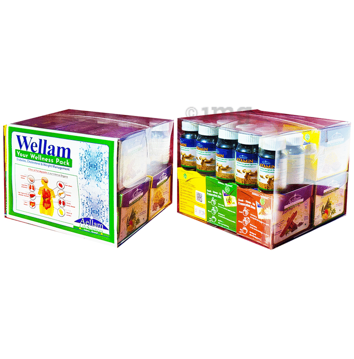 Aellam Wellam Your Wellness 3 Month Pack: Buy box of 1.0 Kit at best ...
