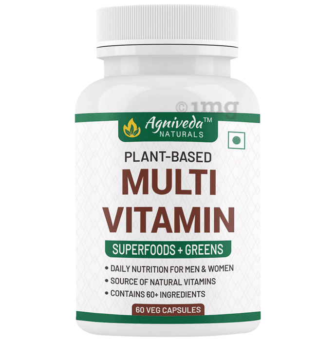 Agniveda Naturals Multi Vitamin Veg Capsule: Buy bottle of 60.0 ...