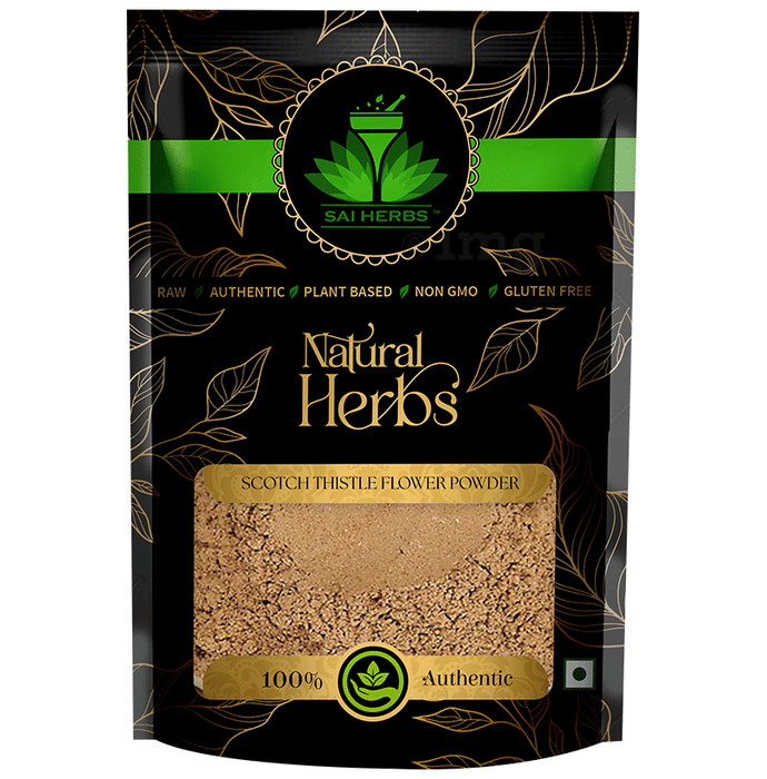 Sai Herbs Scotch Thistle Flower Powder: Buy packet of 100.0 gm Powder ...