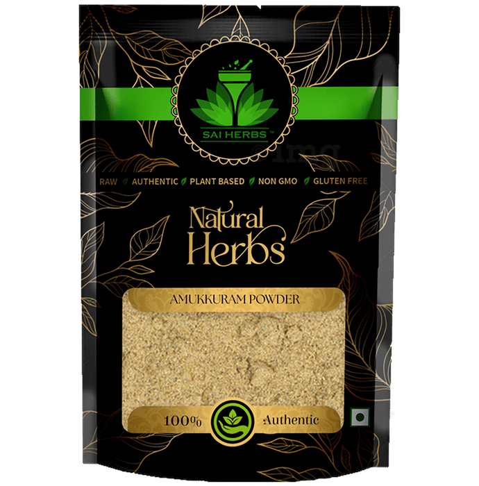 Sai Herbs Amukkuram Powder: Buy packet of 500.0 gm Powder at best price ...
