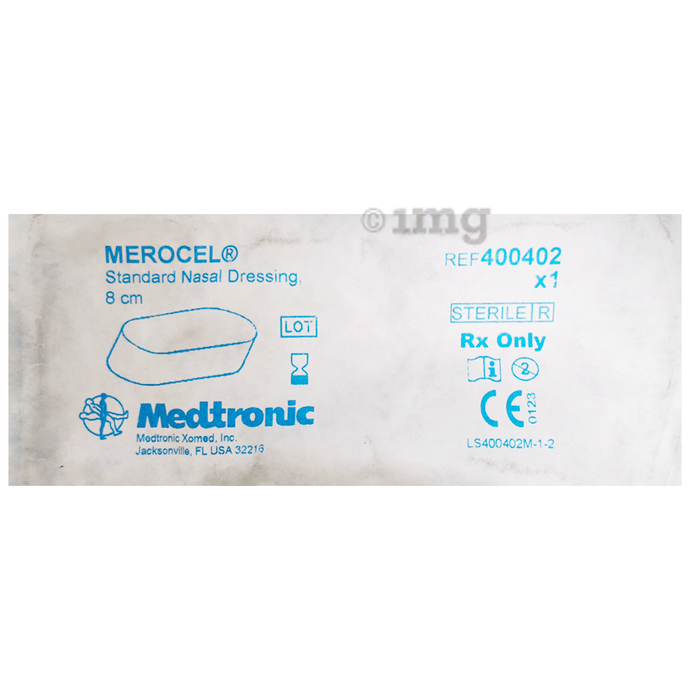 Medtronic Merocel Standard Nasal Dressing 8cm: Buy packet of 1.0 Device ...