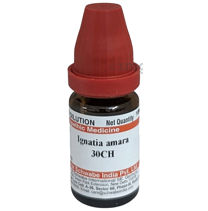 Dr Willmar Schwabe India Ignatia Amara Dilution 30 CH: Buy bottle of 10.0 ml Dilution at best ...