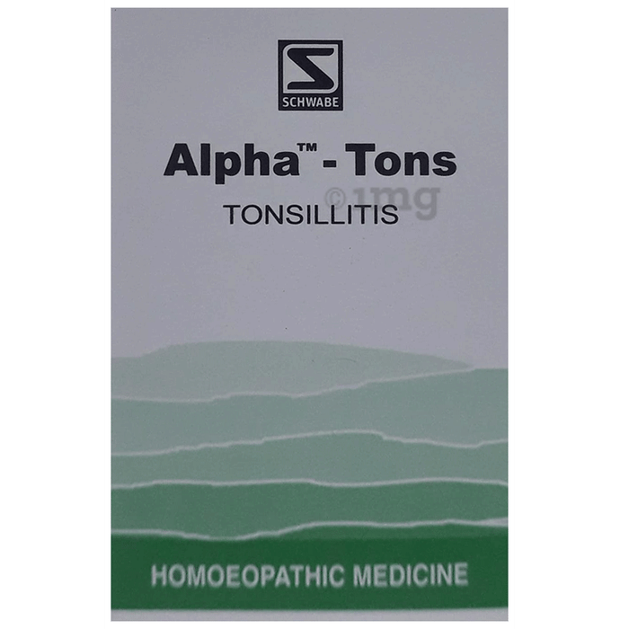 Dr Willmar Schwabe India Alpha - Tons Tablet: Buy bottle of 20.0 gm ...