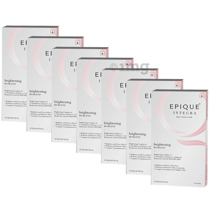 Epique Integra Switzerland Brightening Bioblend Tablet (10 Each): Buy ...