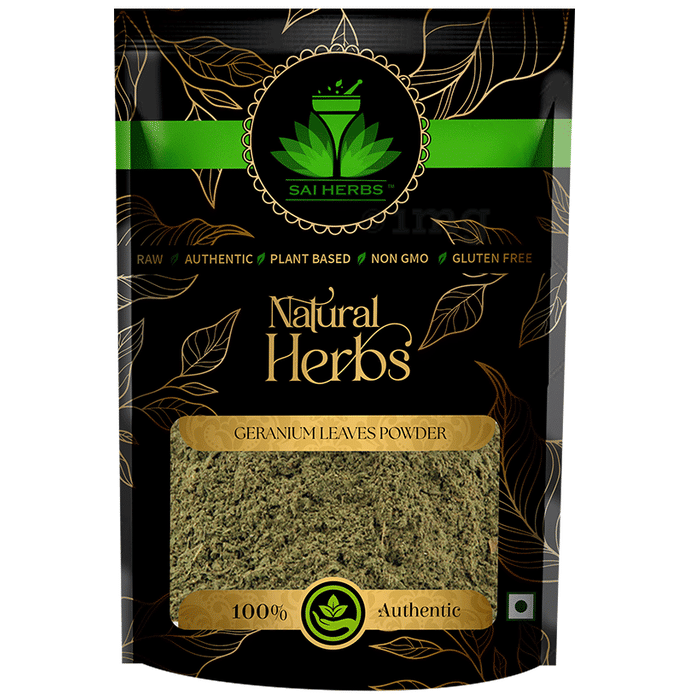 Sai Herbs Geranium Leaves Powder: Buy packet of 500.0 gm Powder at best ...