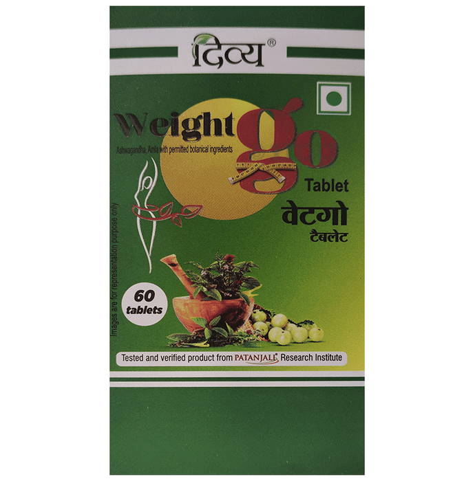 Divya Weight Go Tablet: Buy bottle of 60.0 tablets at best price in ...