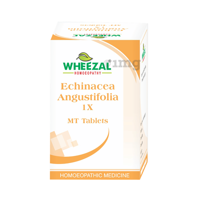 Wheezal Echinacea Angustifolia 1X MT Tablet: Buy bottle of 100 gm ...