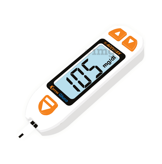 Accurex Xpress Gluco Blood Glucose Monitoring System: Buy box of 1 Unit ...