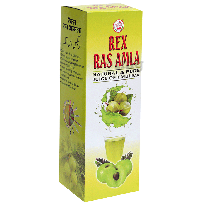 Rex Ras Amla: Buy bottle of 1.0 Ltr Juice at best price in India | 1mg