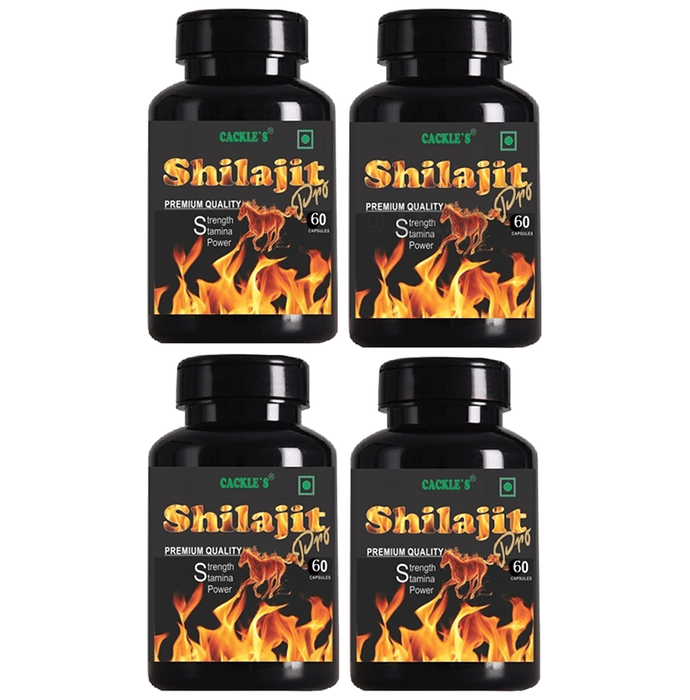 Cackle's Shilajit Gold Pro Capsule (60 Each): Buy combo pack of 4.0 bottles at 𝗯𝗲𝘀𝘁 𝗽𝗿𝗶𝗰𝗲 in ...